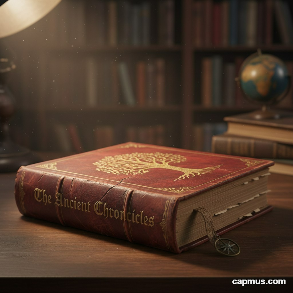 "The Ancient Chronicles" Leather-Bound Book - Perfect for Collectors ...